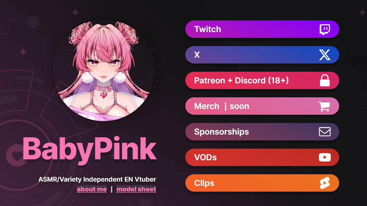 BabyPink Vtuber